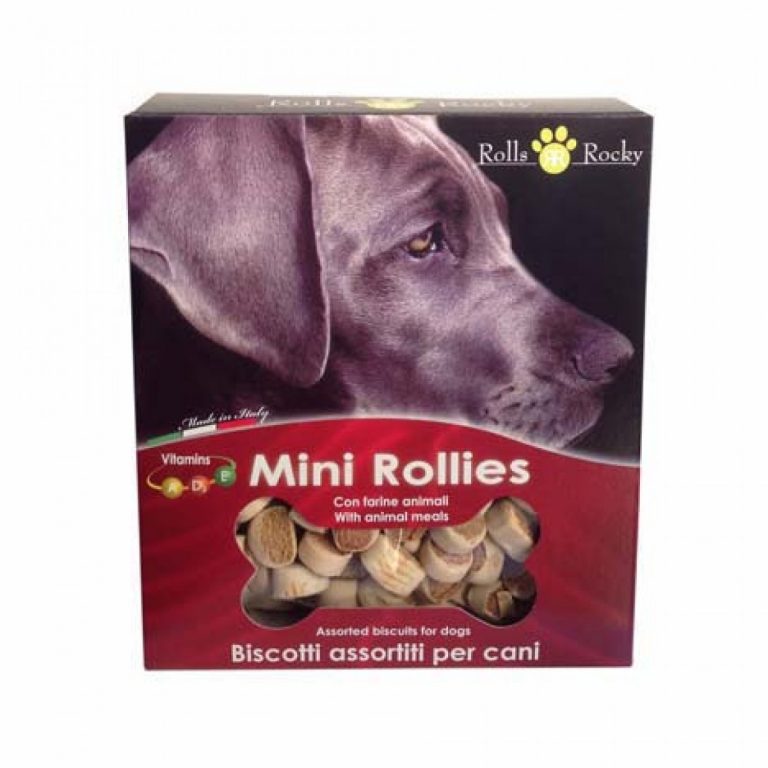 Rolls Rocky – Biscoitos Rollies Mini 350gra – ANIMAL MAIS
